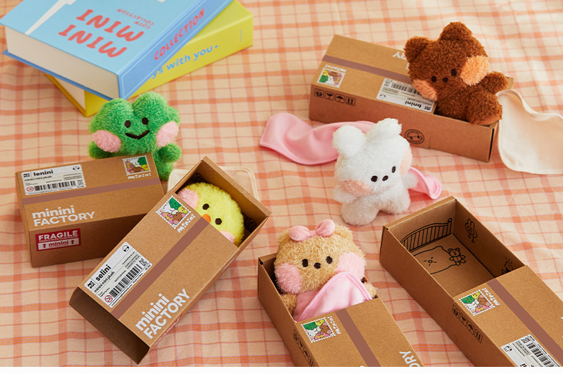 現貨 Line Friends Minini Lenini Bnini Selini Conini Chonini 公仔 – Browniac ...