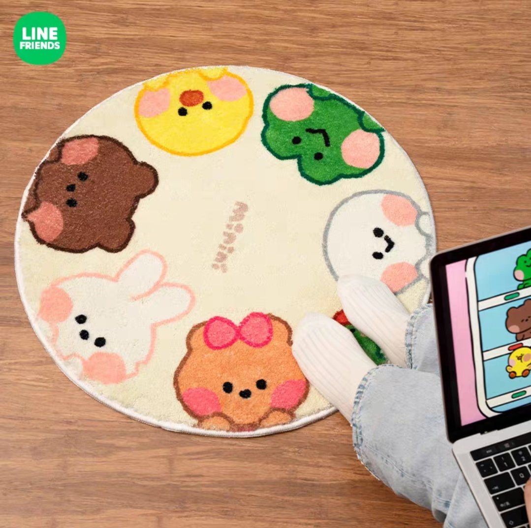 現貨 Line Friends 地墊 (Minini 系列） – Browniac Line Friends